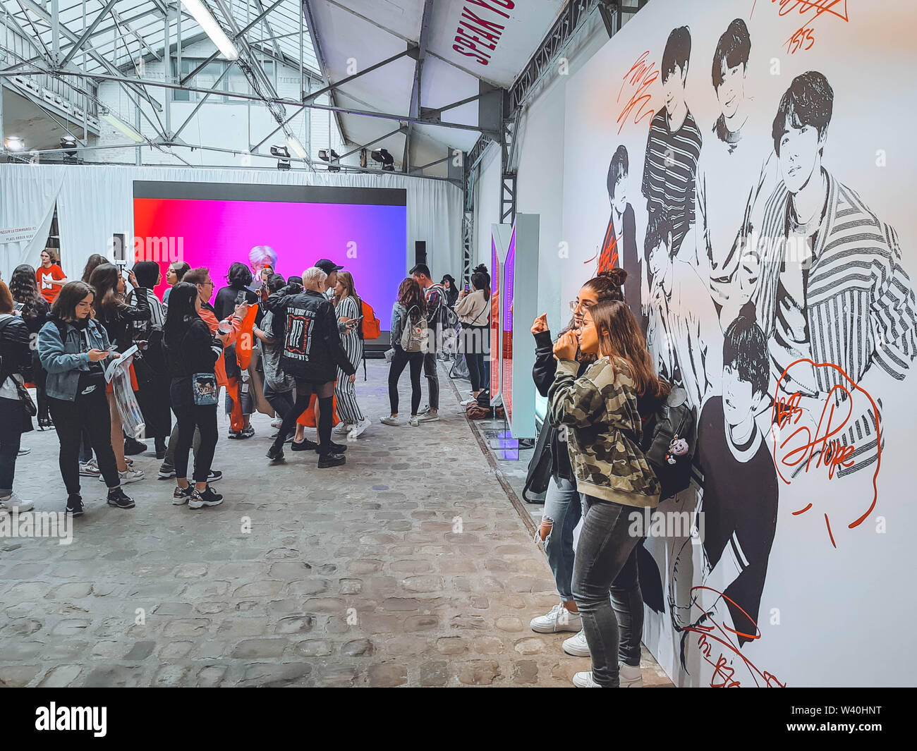 Bangtan Boys Fans High Resolution Stock Photography and Images - Alamy