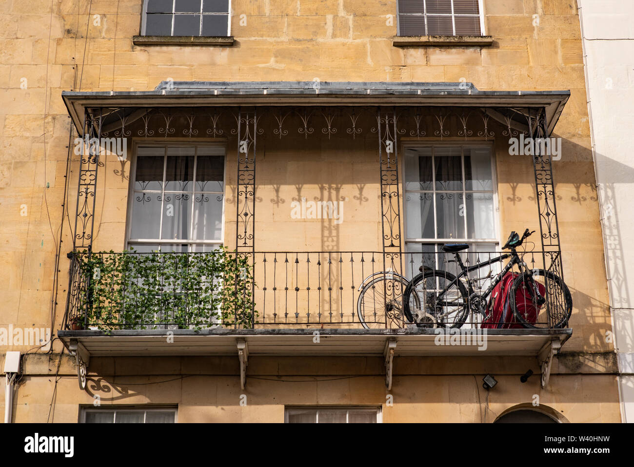 Elegant Regency buildings in Cheltenham, Gloucestershire, UK Stock ...