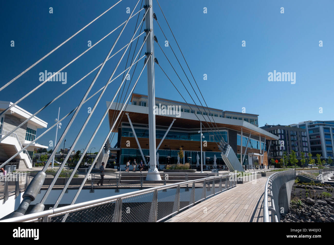 Vancouver Washington Waterfront Development Stock Photo - Alamy
