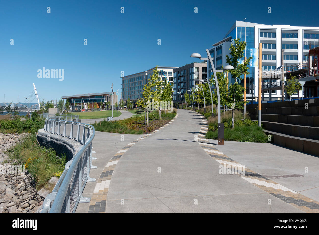 Vancouver Washington Waterfront Development Stock Photo - Alamy