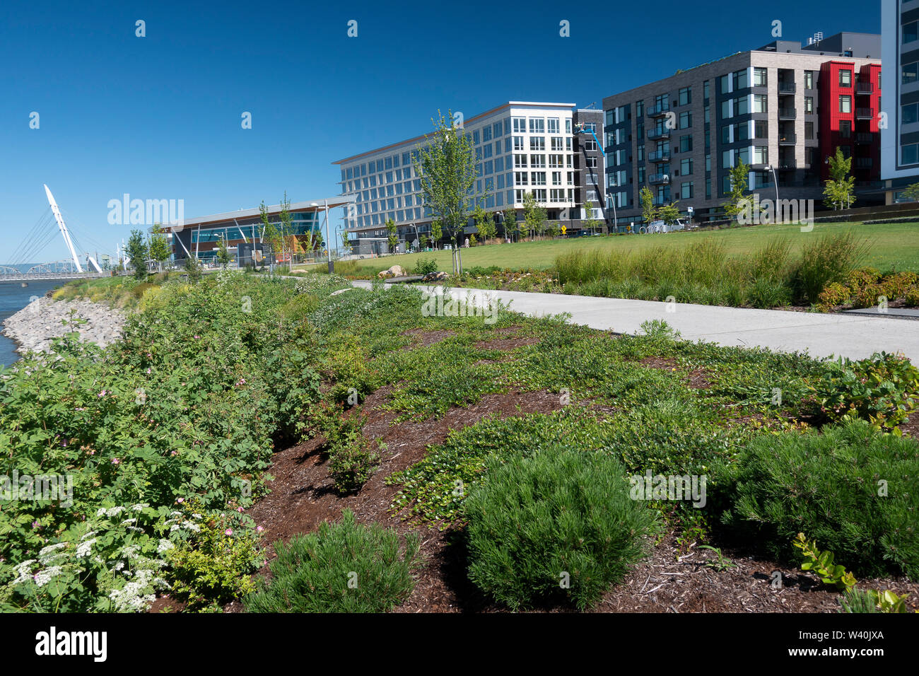 Vancouver Washington Waterfront Development Stock Photo - Alamy
