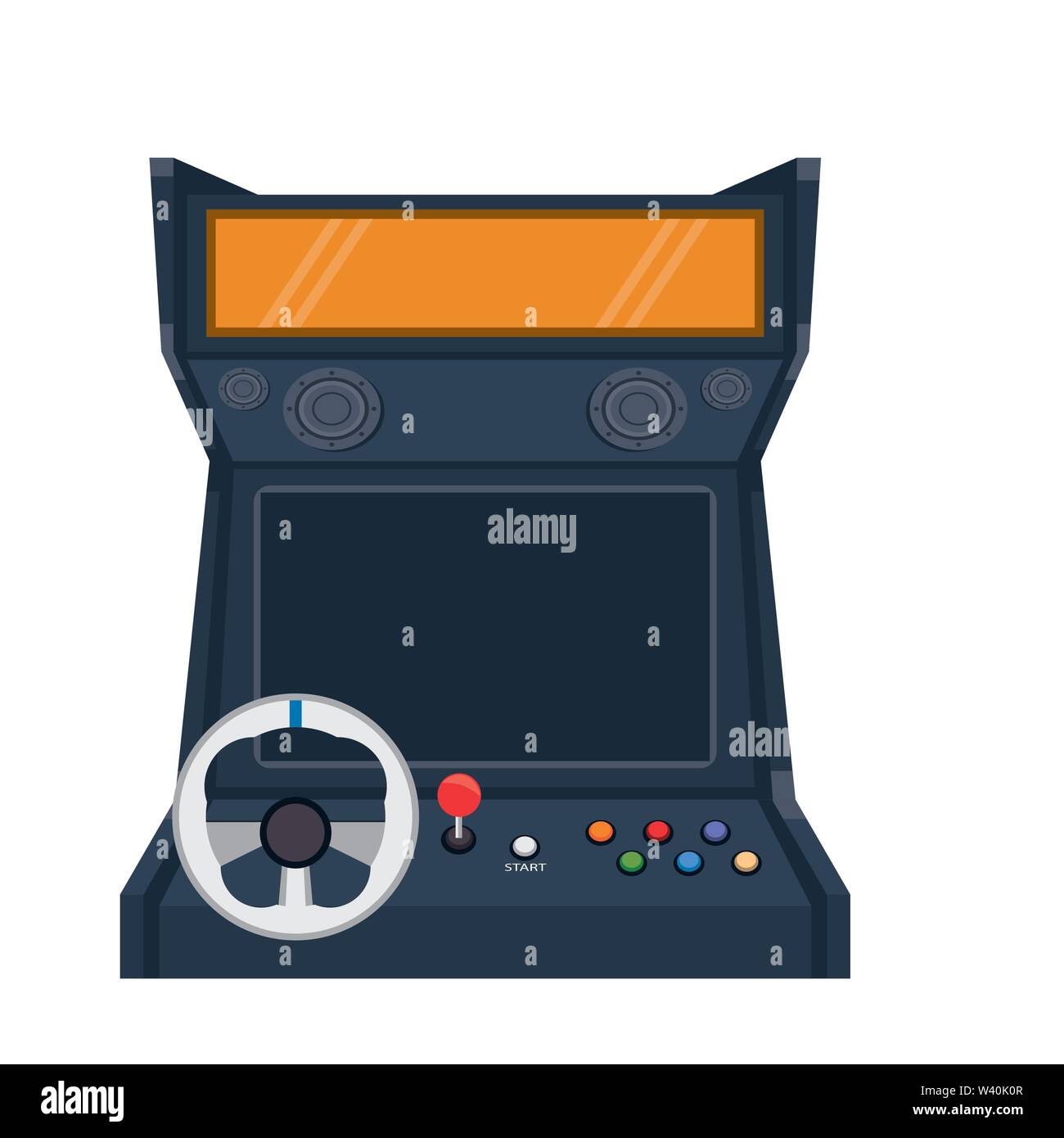 Steering wheel buttons Stock Vector Images - Alamy