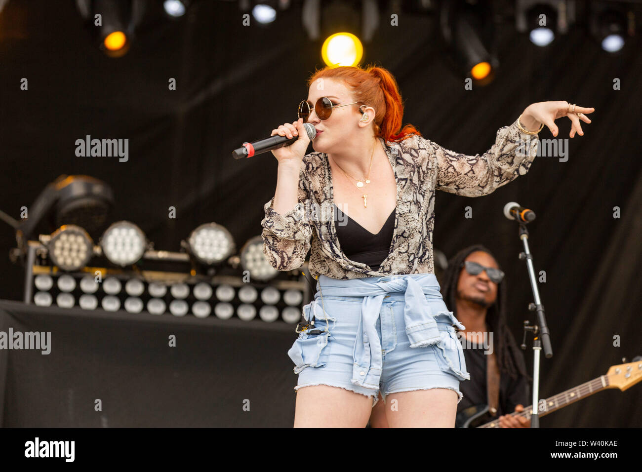 July 18, 2019 - Twin Lakes, Wisconsin, U.S - CAYLEE HAMMACK during the ...