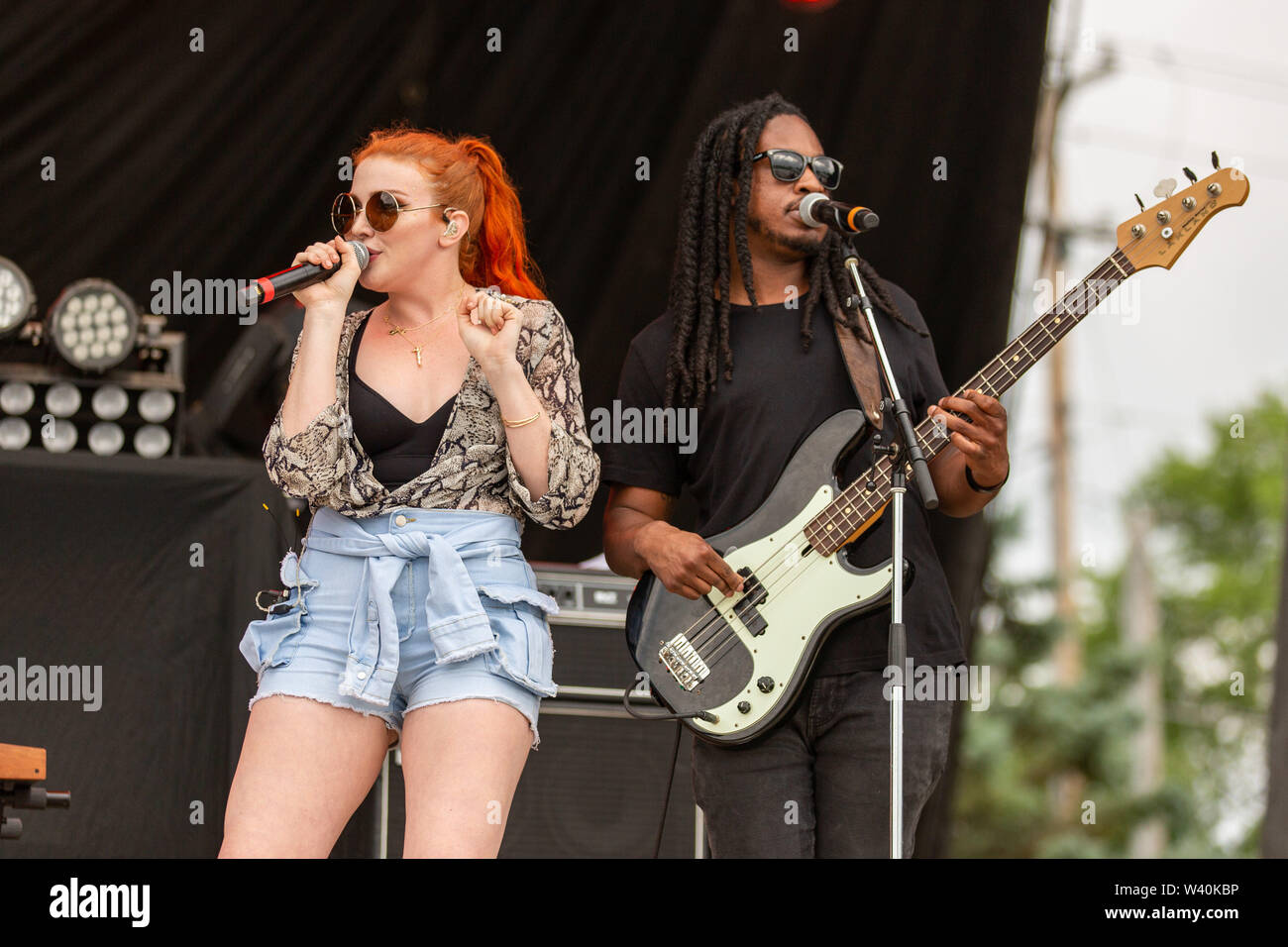 July 18, 2019 - Twin Lakes, Wisconsin, U.S - CAYLEE HAMMACK during the ...