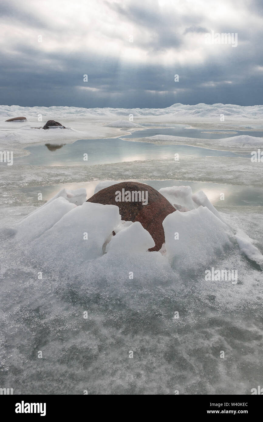 Formation of sea ice hi-res stock photography and images - Alamy