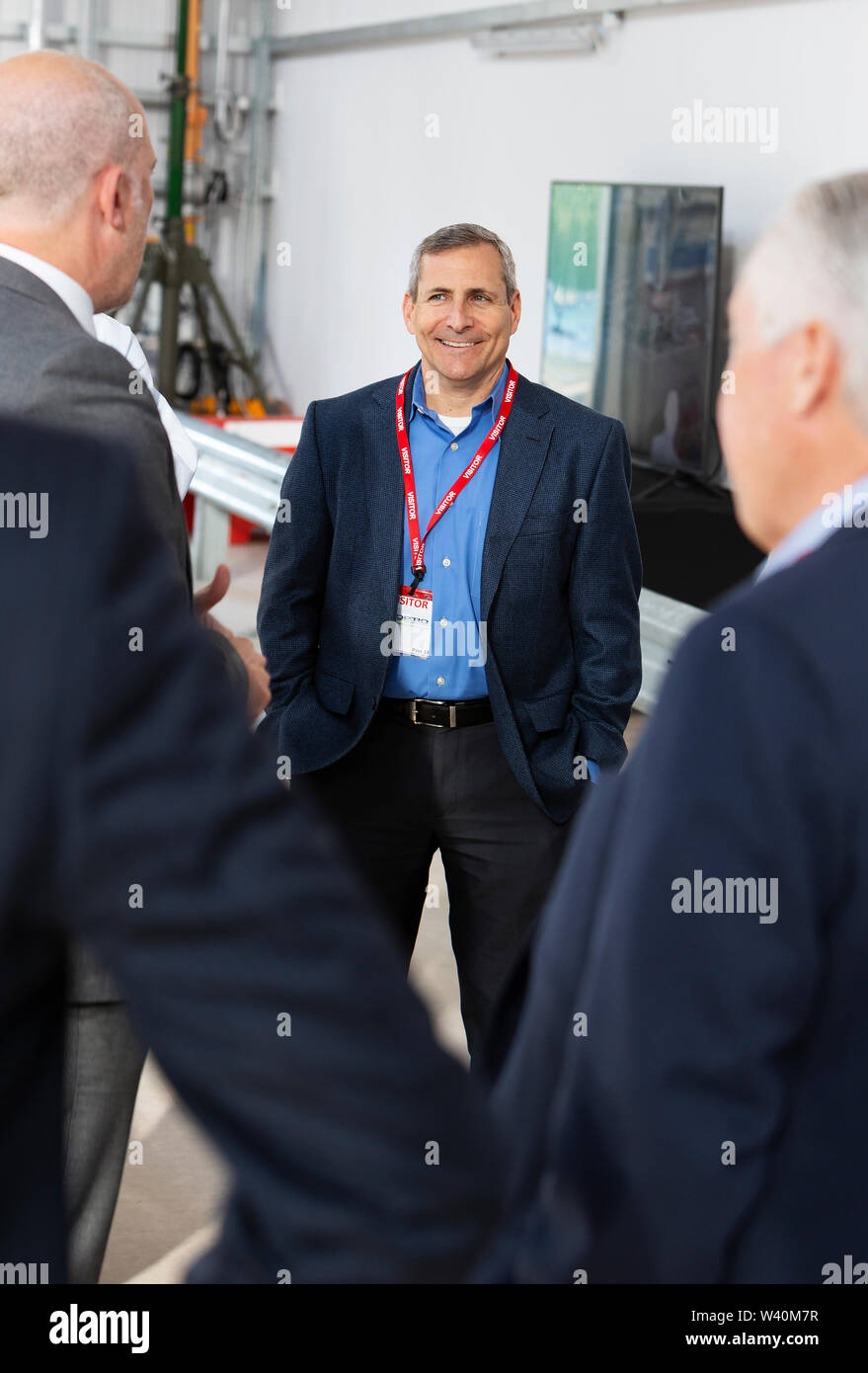 Photograph by © Jamie Callister. Excelitas Board along with CEO David ...