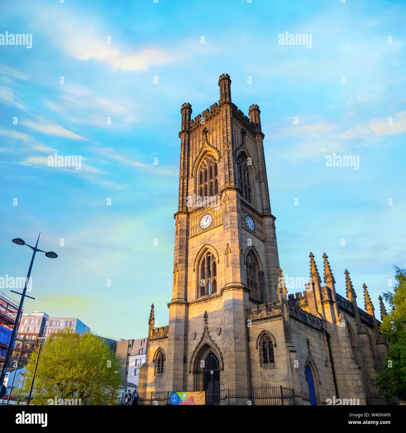 Liverpool, UK - May 16 2018: St Luke's Church a former Anglican parish ...