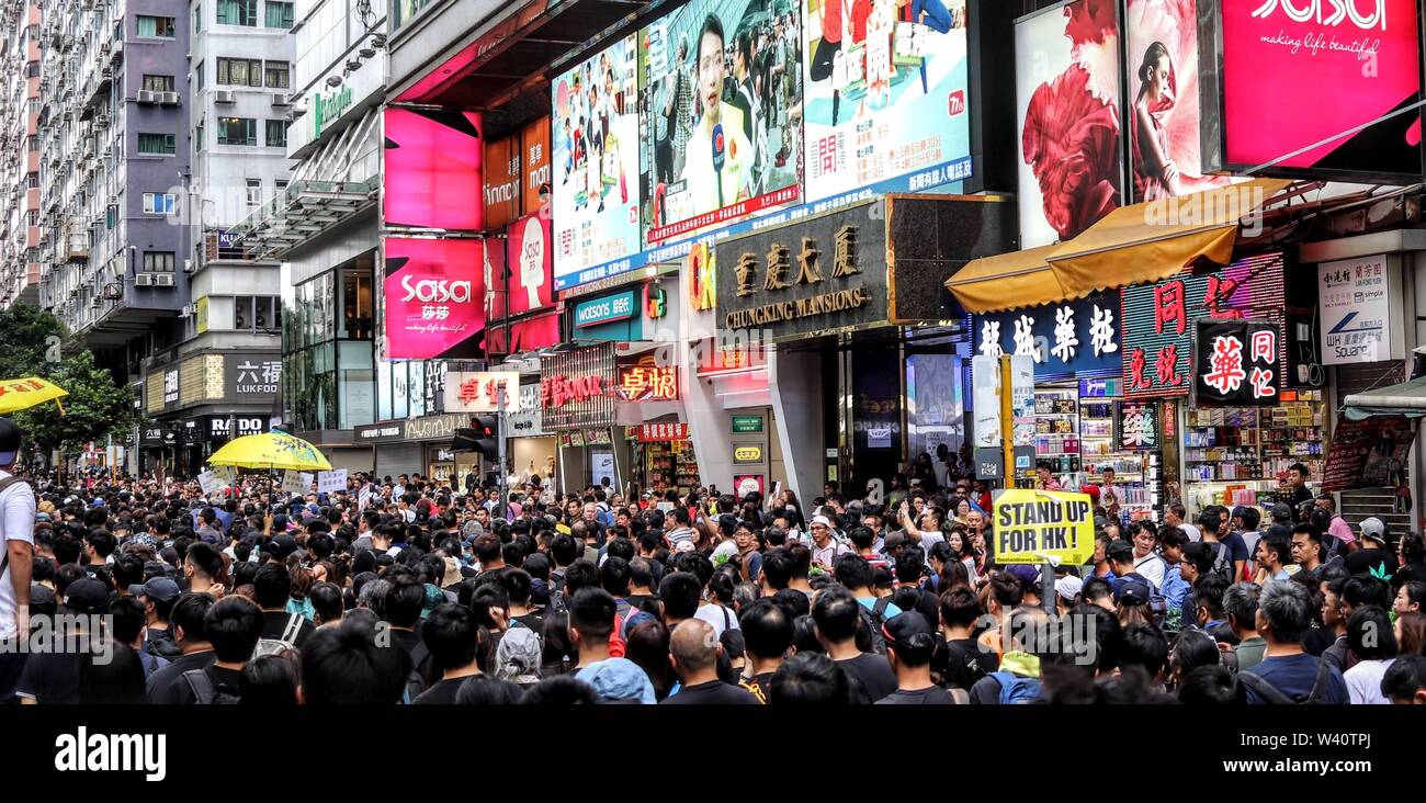 Hong kong protests hi-res stock photography and images - Alamy