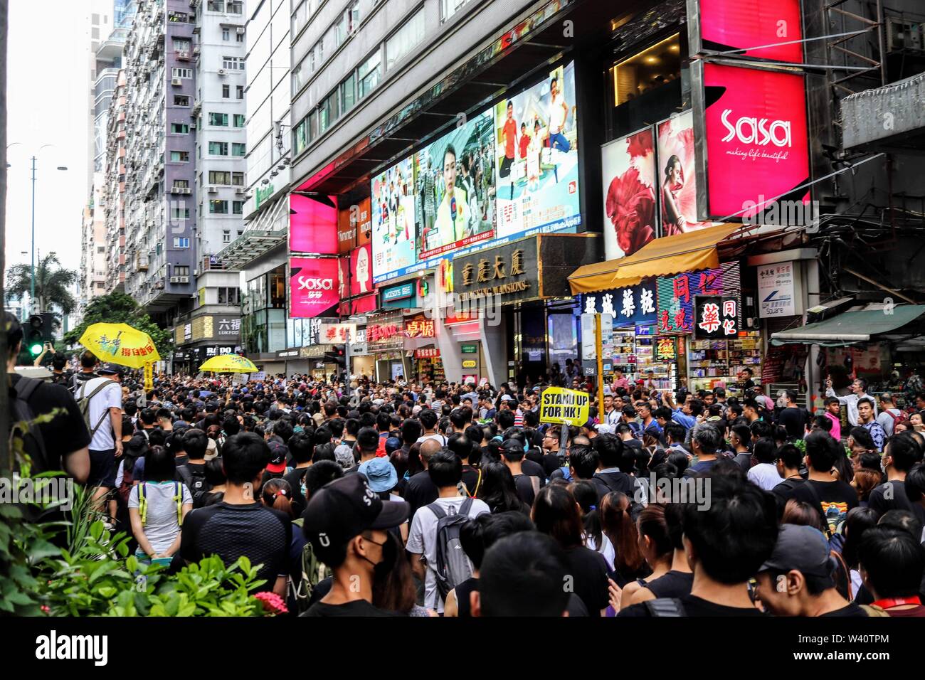 Hong kong protests hi-res stock photography and images - Alamy