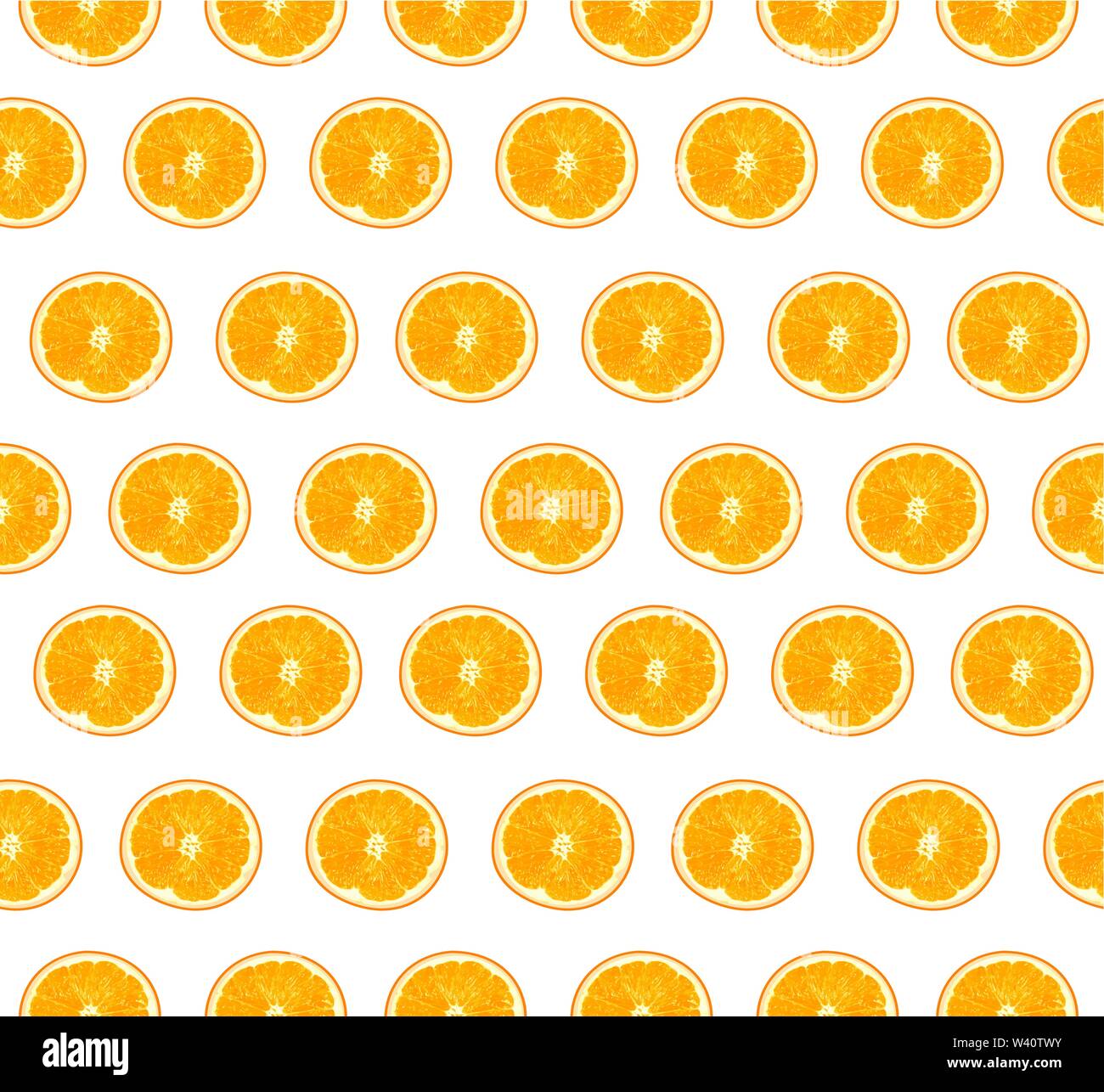 seamless orange fruit pattern vector illustrations Stock Vector Image ...