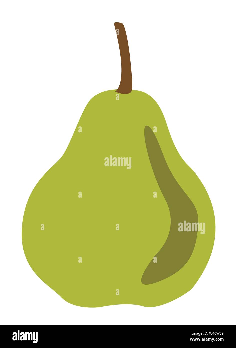 Pear fruits vector illustrations Stock Vector Image & Art - Alamy