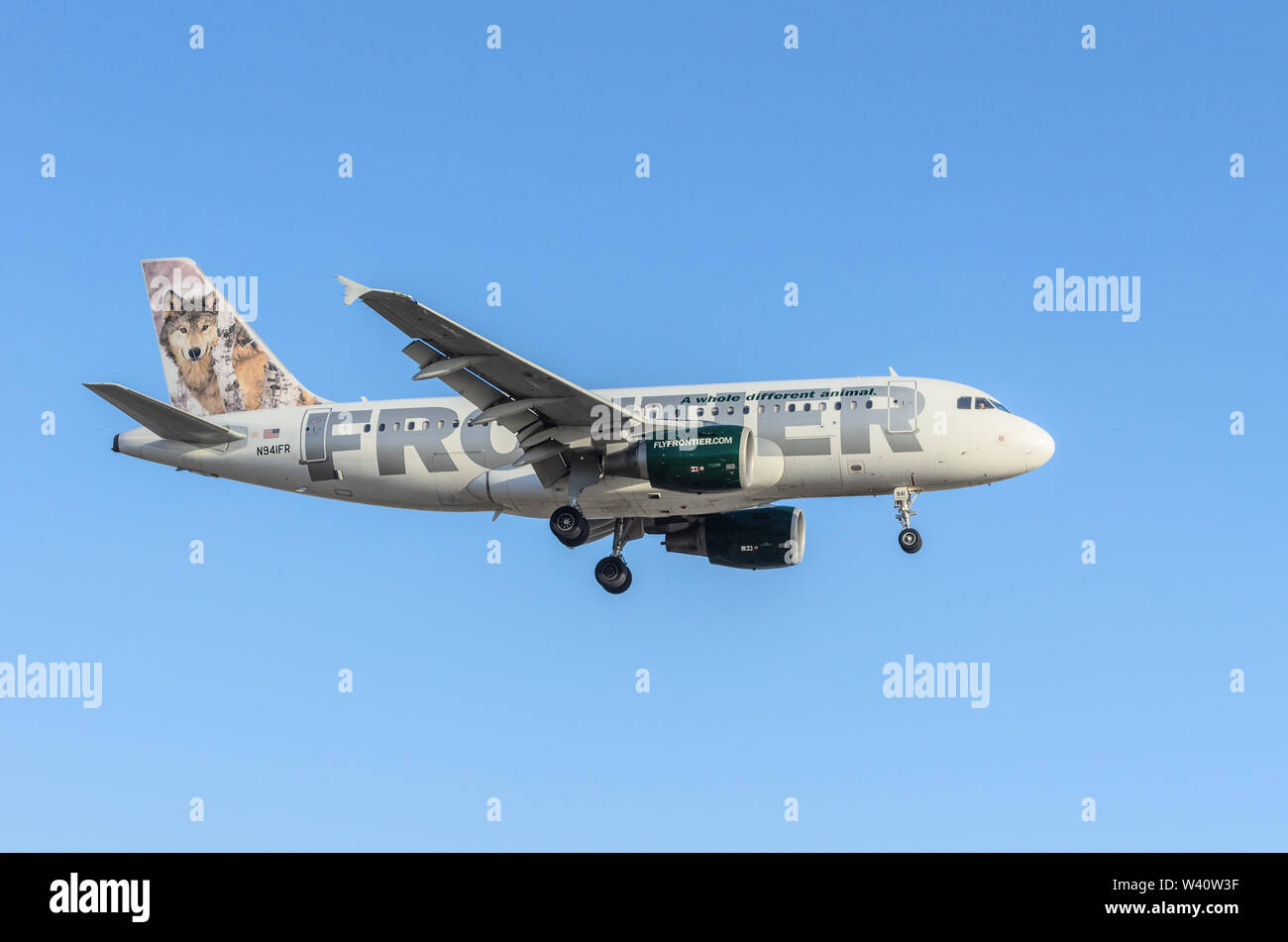 Frontier Airlines New Livery