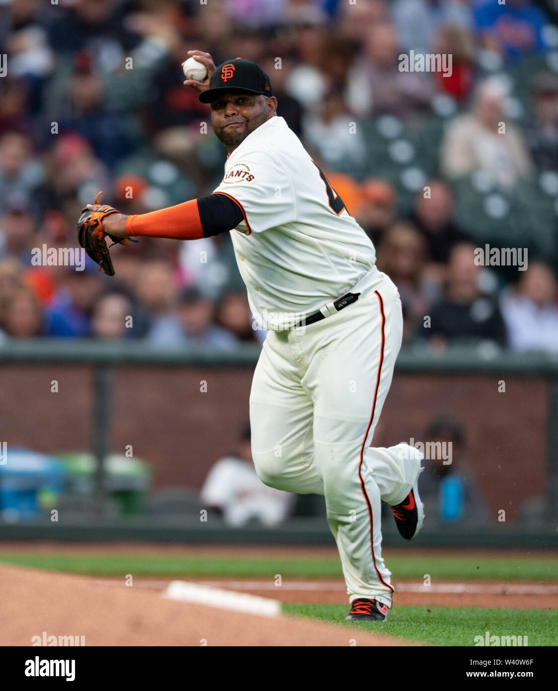 San Francisco, California, USA. 18th July, 2019. San Francisco Giants ...