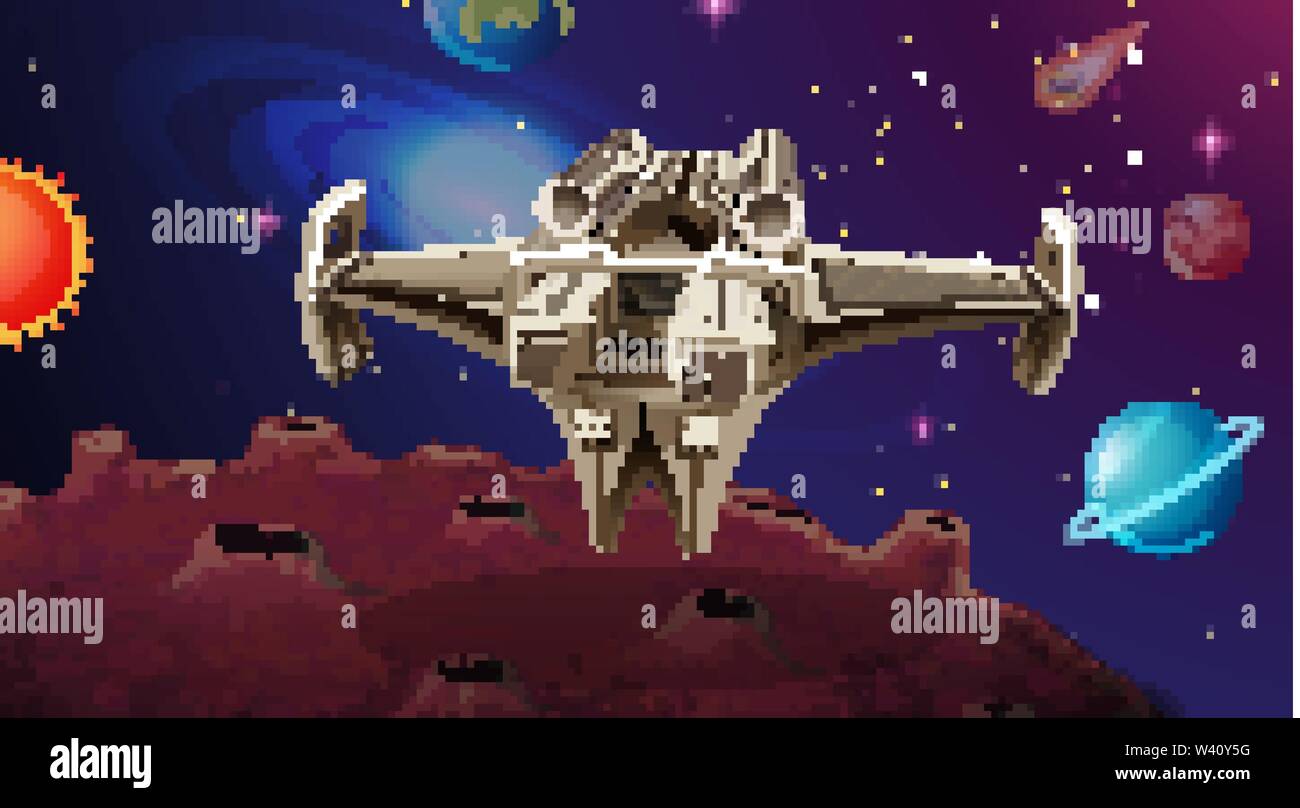 Ship in solar system hi-res stock photography and images - Alamy