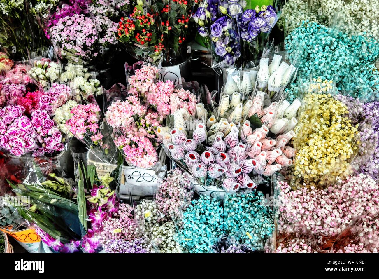 Flower Street, Hong Kong, July 2019 Stock Photo - Alamy