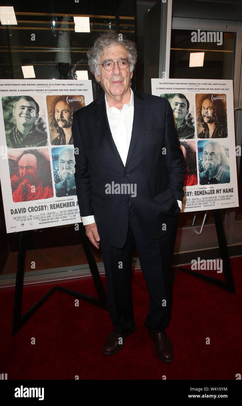 Los Angeles, Ca, USA. 18th July, 2019. Elliott Gould, at the David ...