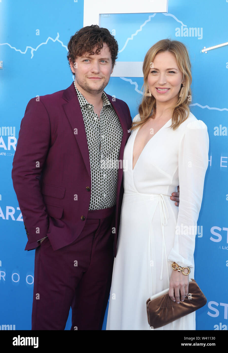 LA Premiere Of Starz's "The Rook" Featuring: Jon Fletcher, Beth ...