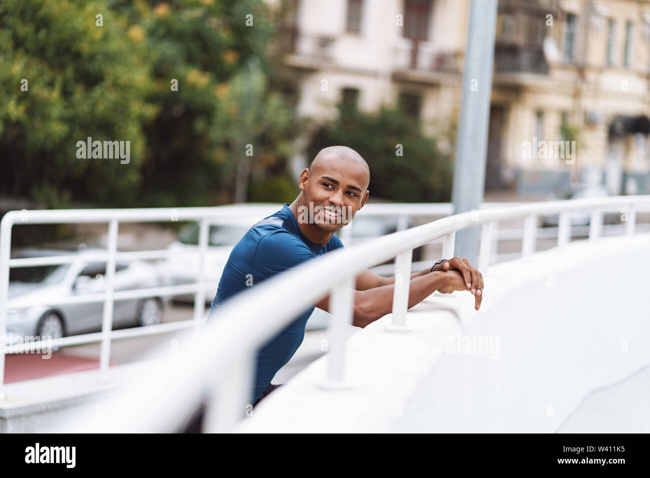 Rail rest resting hi-res stock photography and images - Alamy