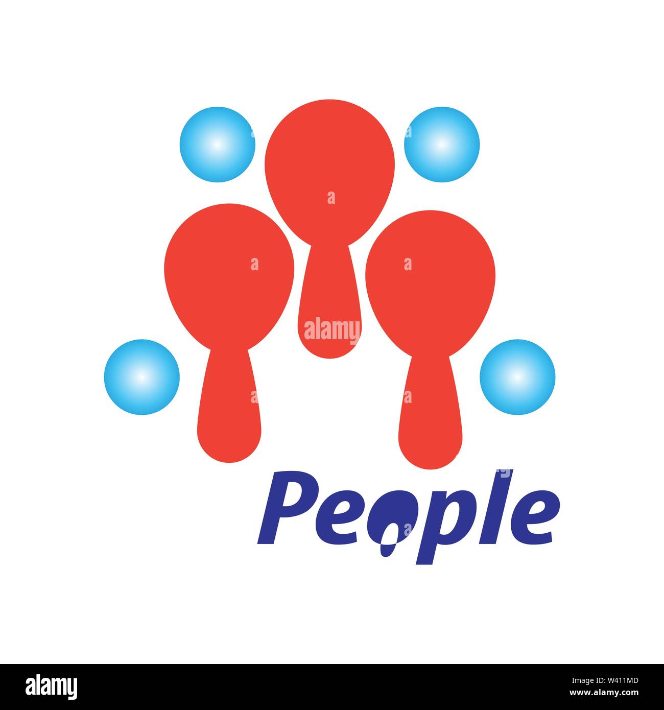 people illustration. with a white background Stock Vector Image & Art ...