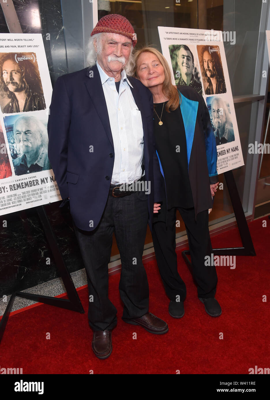 July 18, 2019 - Hollywood, California, USA - David Crosby and Jan Dance ...
