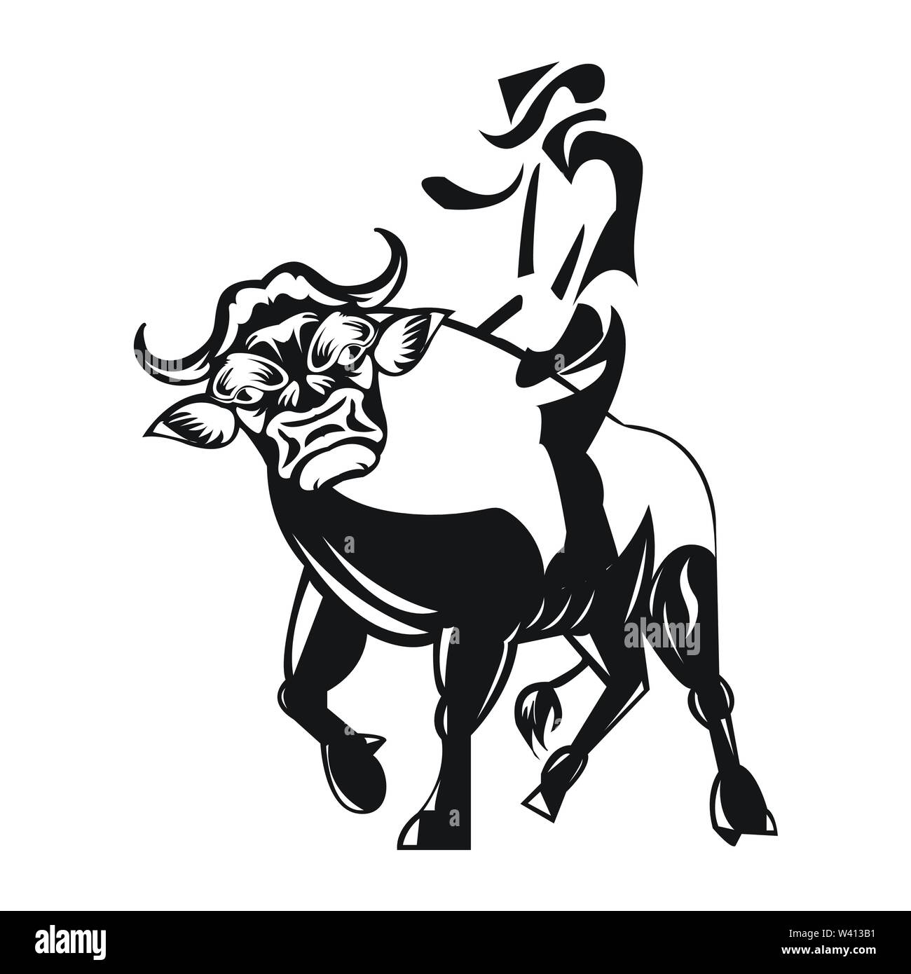 Desert horse riding Stock Vector Images - Alamy