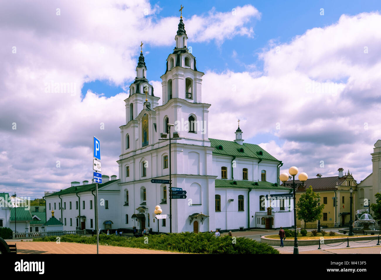 Holy Spirit Cathedral in Minsk, Belarus Stock Photo - Alamy