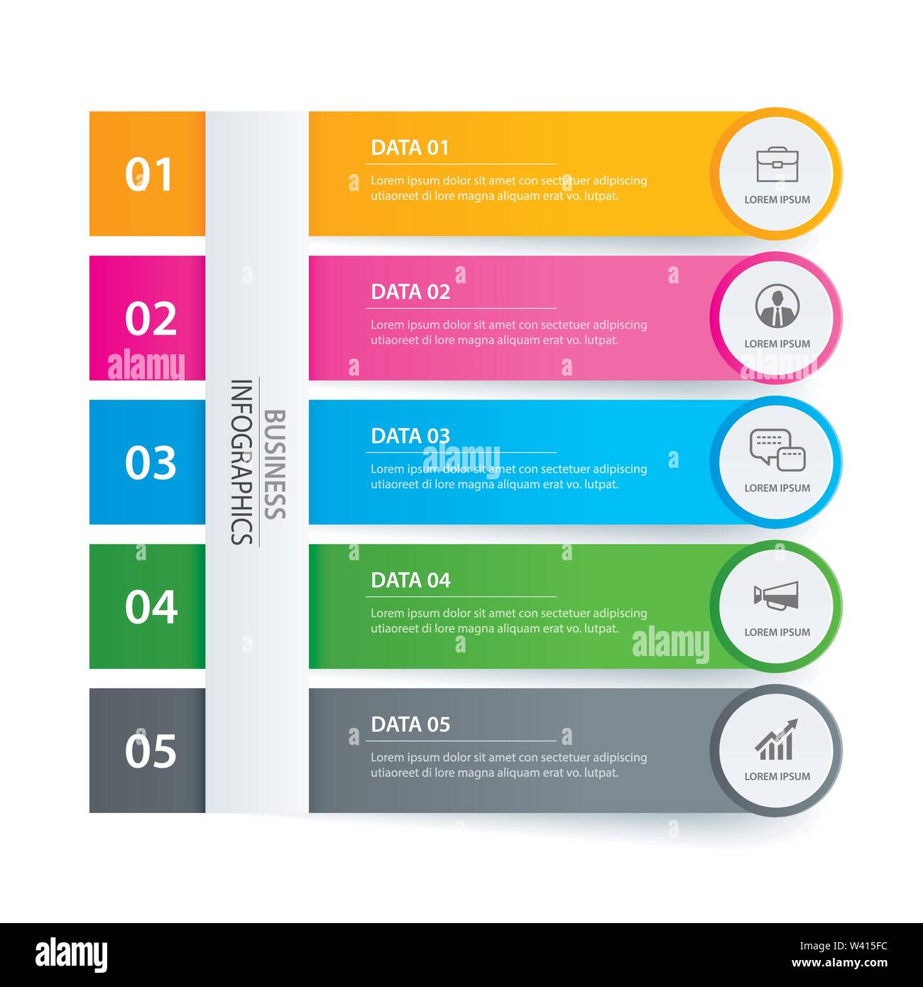 Infographic banner hi-res stock photography and images - Alamy