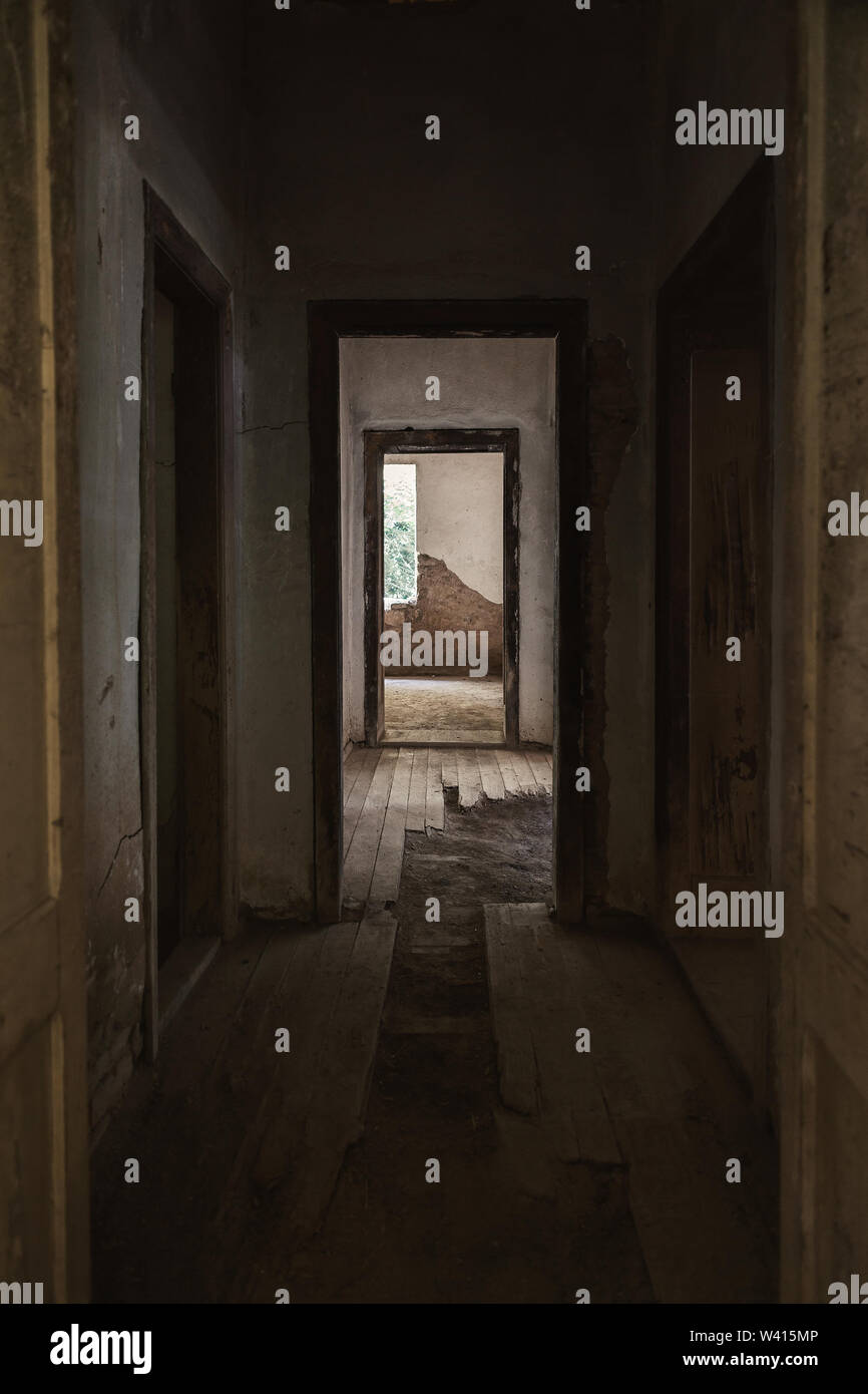 Scary house interior hi-res stock photography and images - Alamy