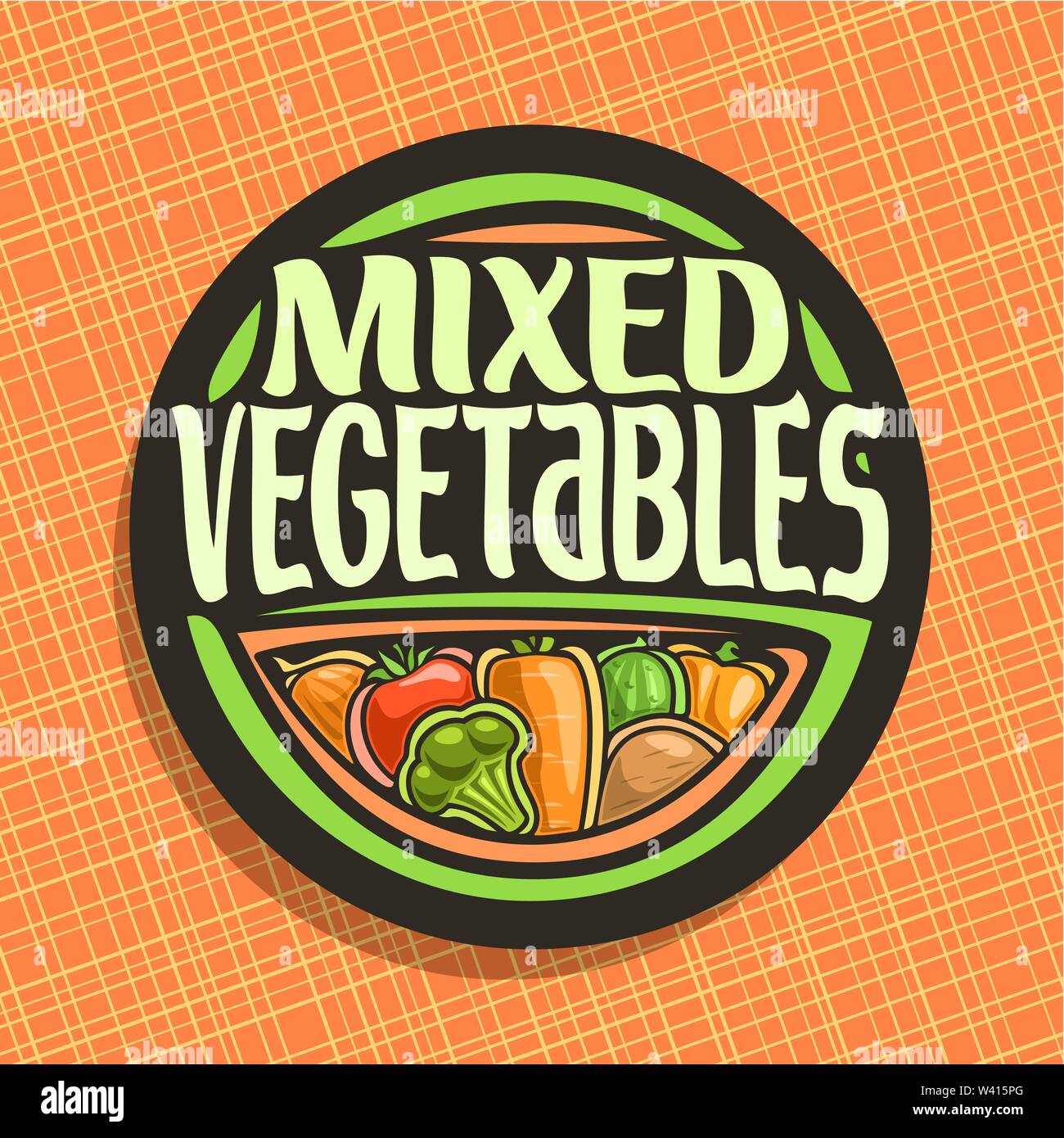 Vector logo for Vegetables Stock Vector Image & Art - Alamy