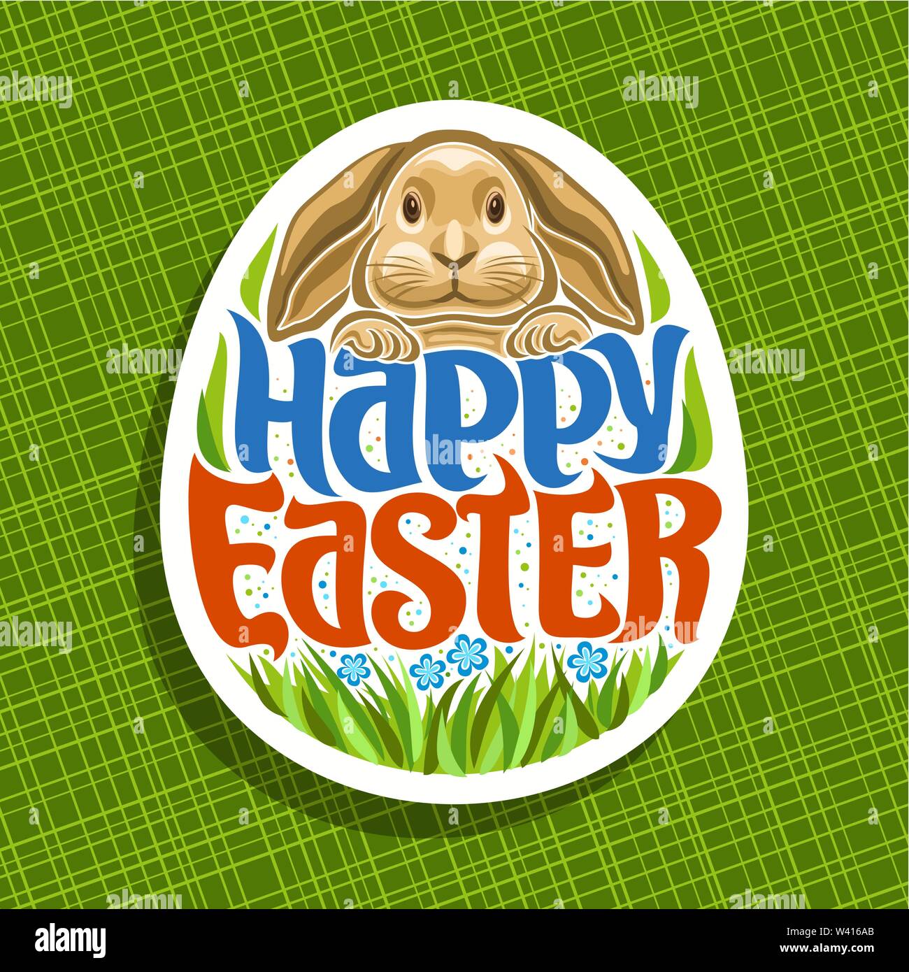 Vector logo for Easter holiday Stock Vector Image & Art - Alamy