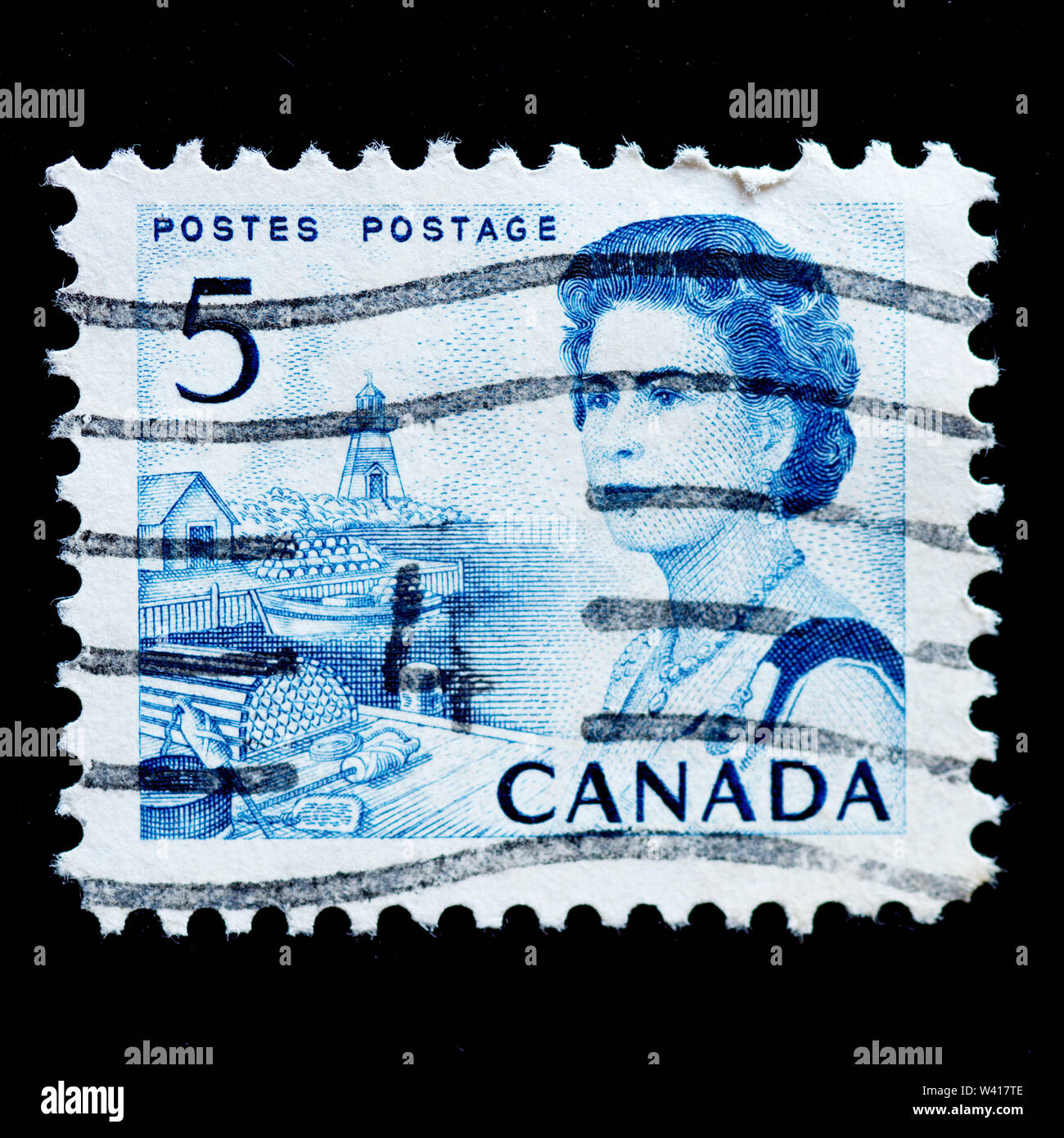 Canada Postage Stamp - 1970 Stock Photo - Alamy