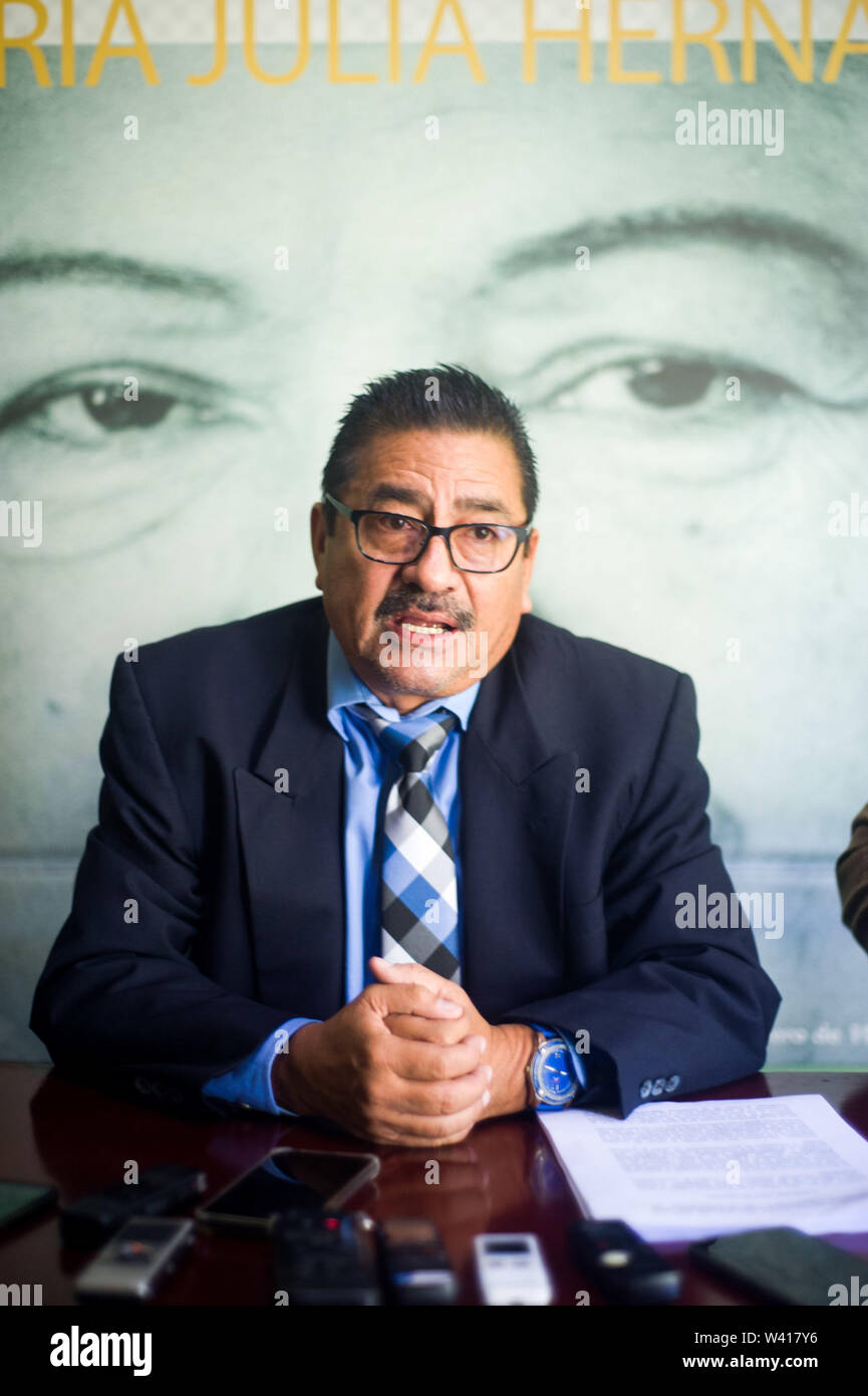 July 18, 2019, San Salvador, El Salvador: WILFREDO MEDRANO who ...