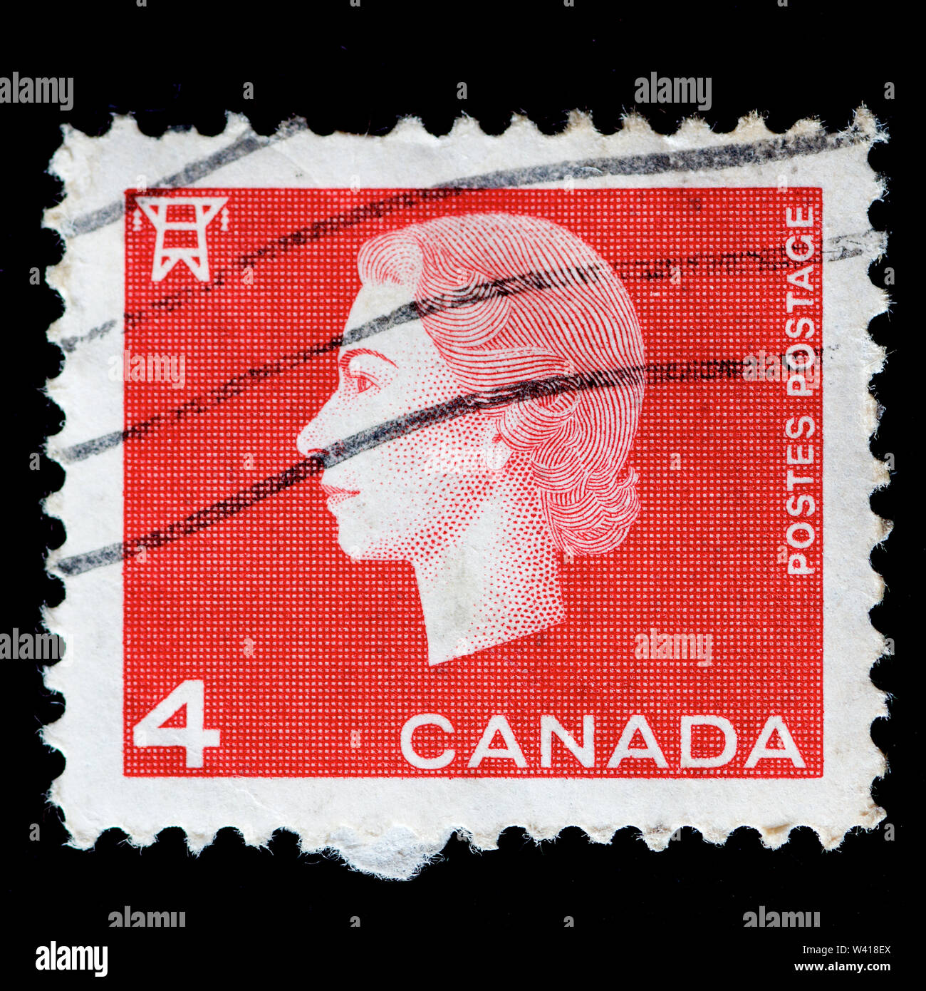 Canada Postage Stamp - 1963 Stock Photo - Alamy