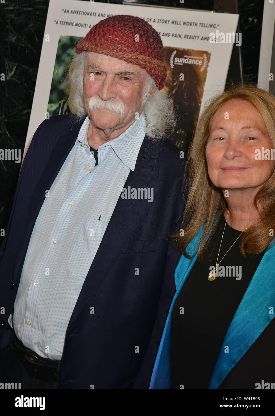 Los Angeles, USA. 18th July, 2019. David Crosby, Jan Dance 014 attends ...