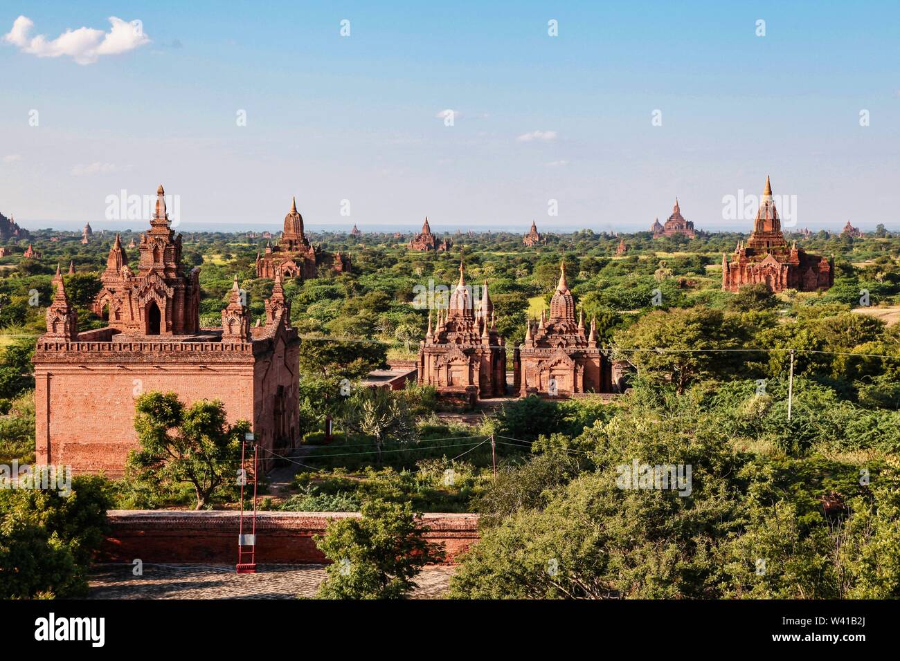 Temples of Bagan, an ancient city located in the Mandalay Region of ...