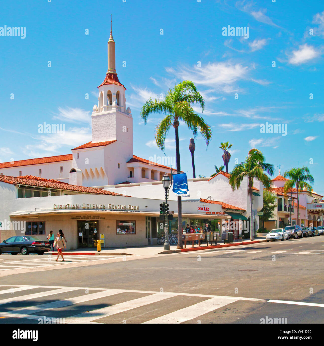Downtown santa barbara hi-res stock photography and images - Alamy