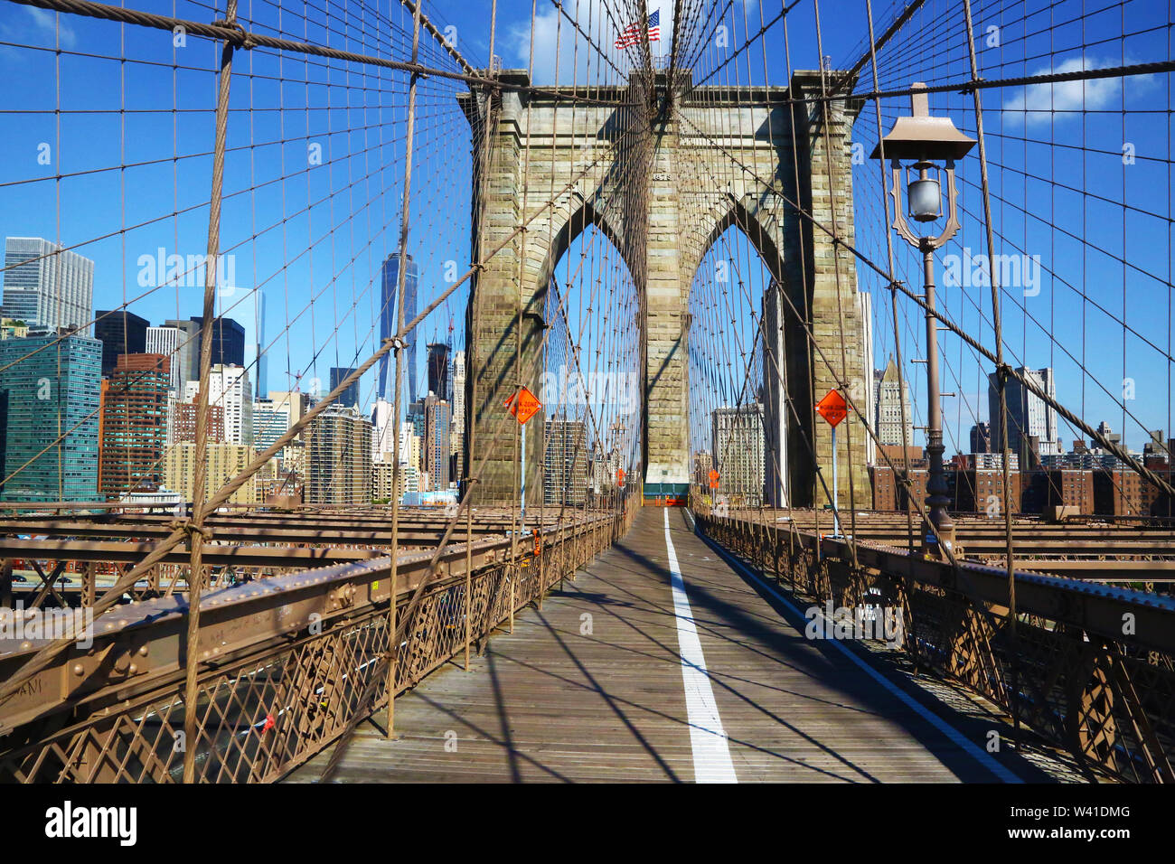 Brooklyn Bridge in New York Stock Photo - Alamy