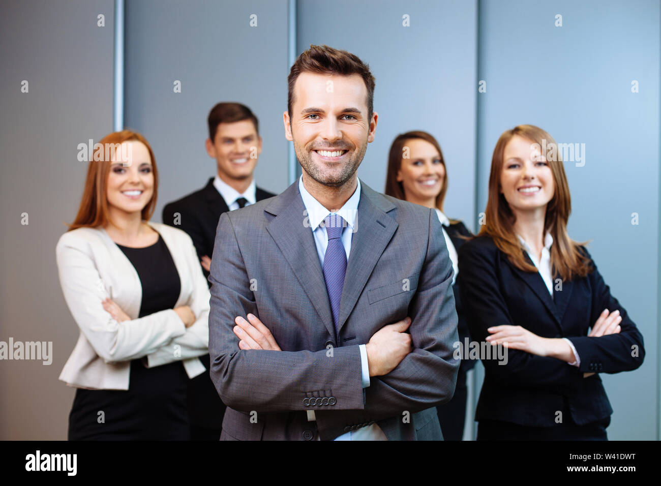 Team leader man hi-res stock photography and images - Alamy