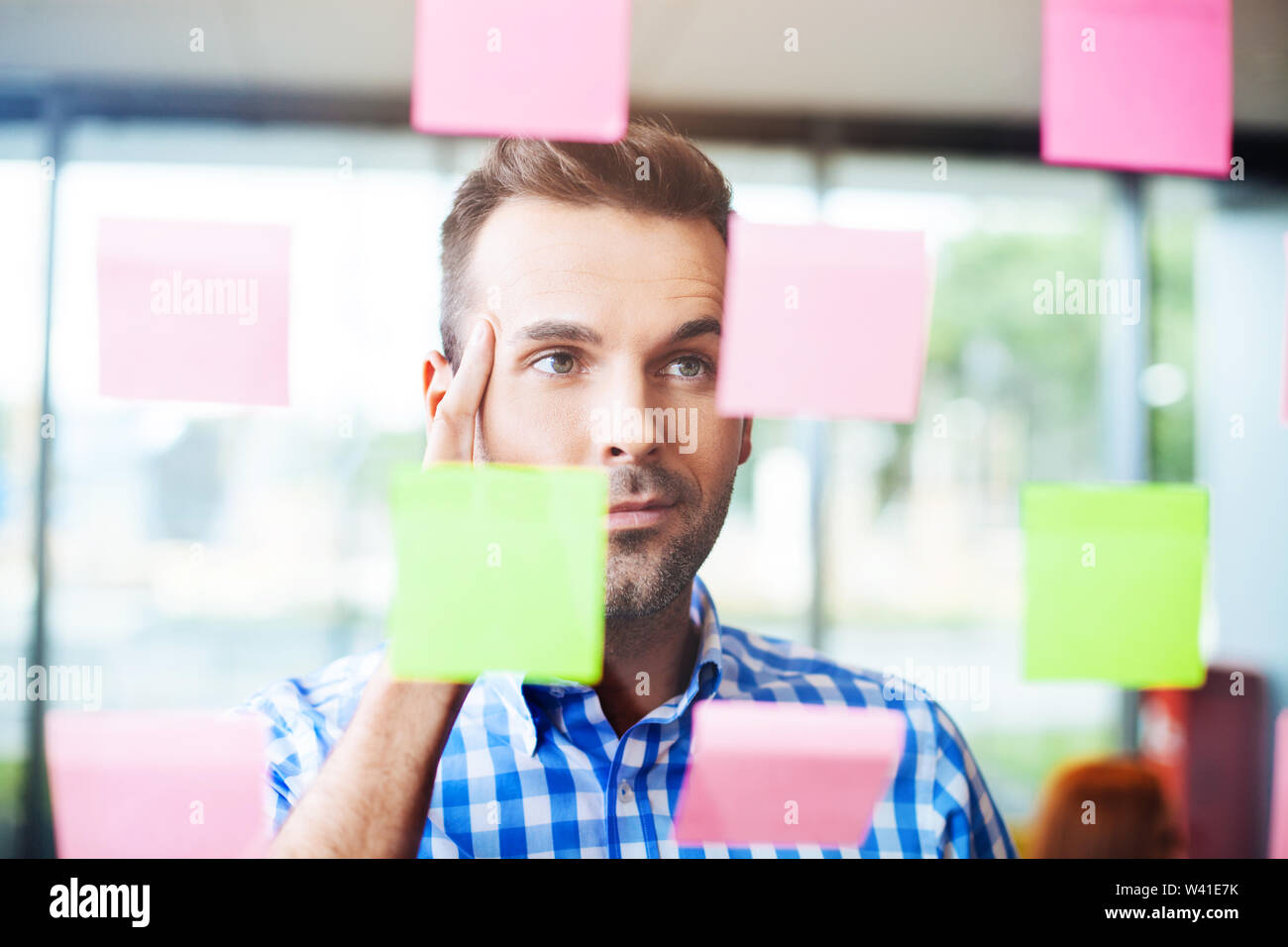 Busy attractive caucasian businessman hi-res stock photography and ...