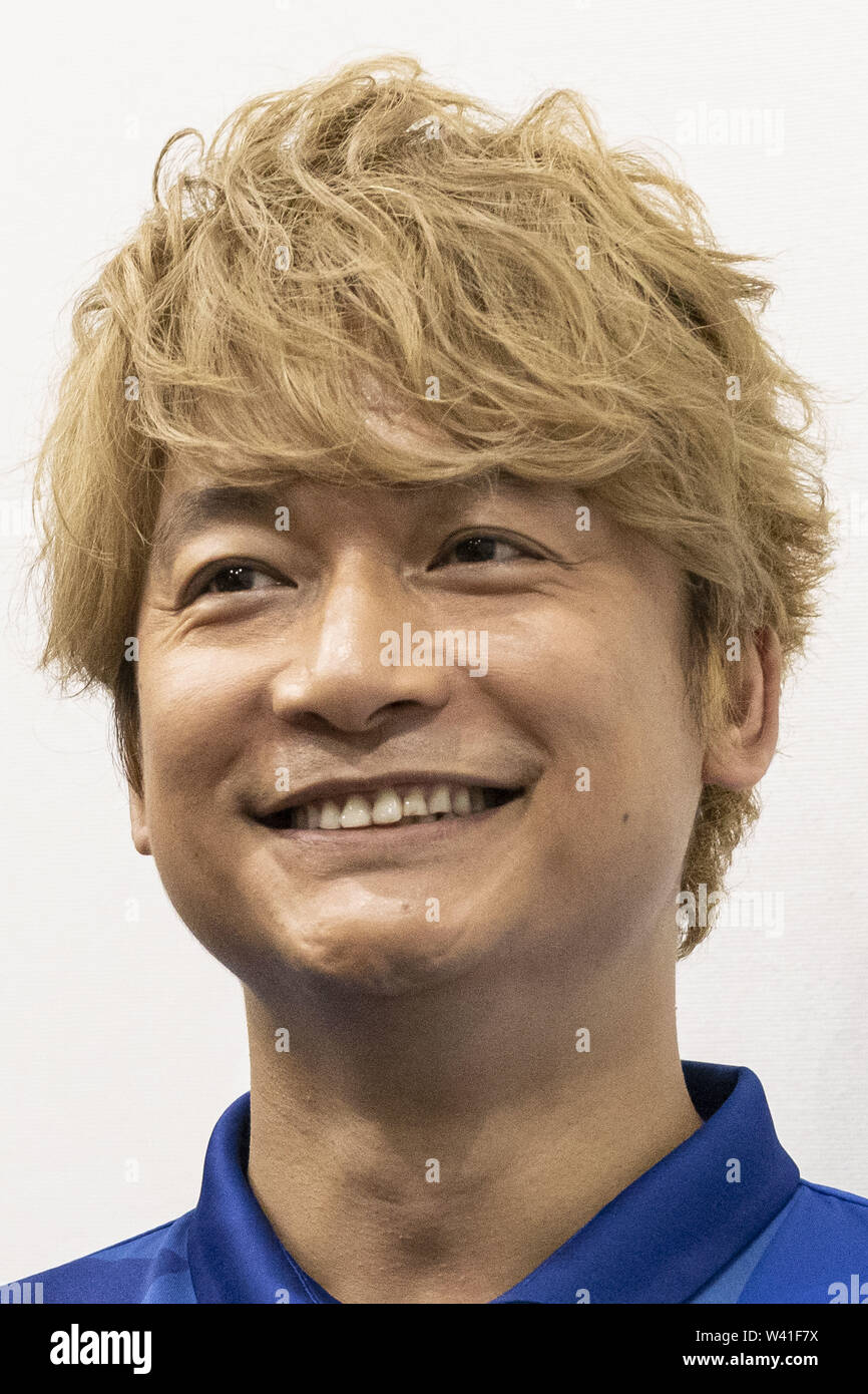 July 19, 2019 - Tokyo, Japan - Japanese singer and actor Shingo Katori ...