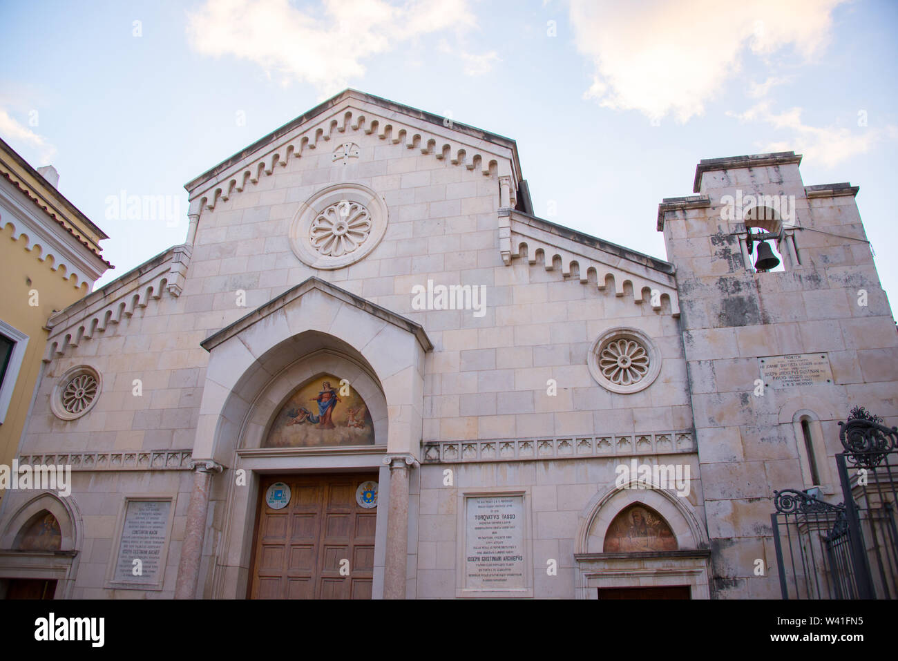 Europe, Italy, Campania, Neapolitan Riviera, Sorrento, The cathedral ...