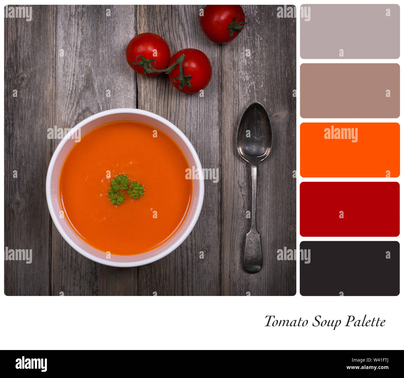 Red colour chart Cut Out Stock Images & Pictures - Alamy