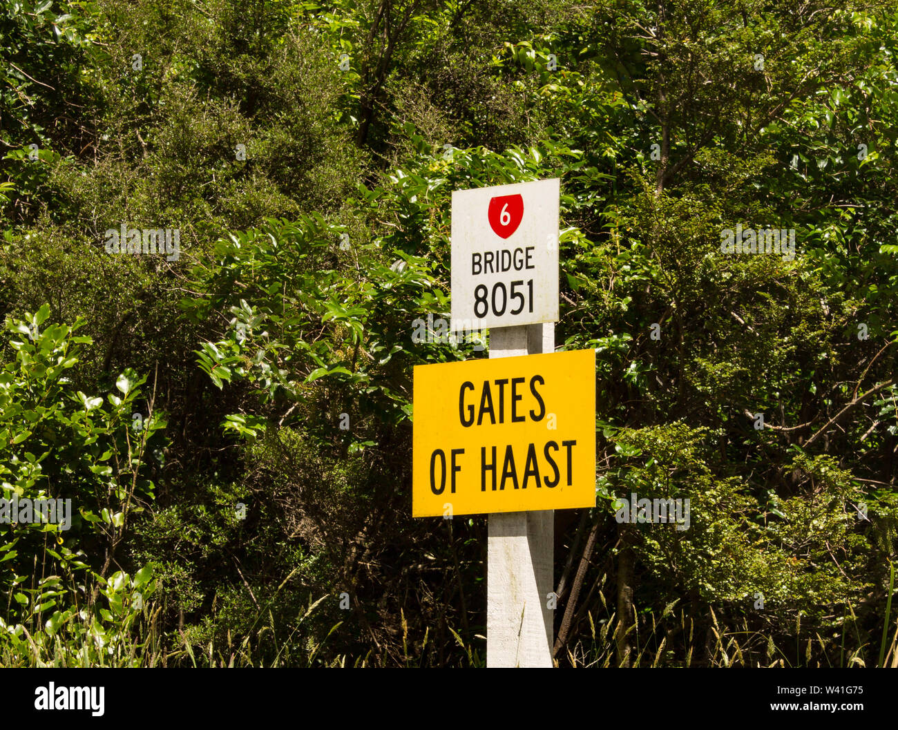 Gates Of Haast Bridge High Resolution Stock Photography and Images - Alamy