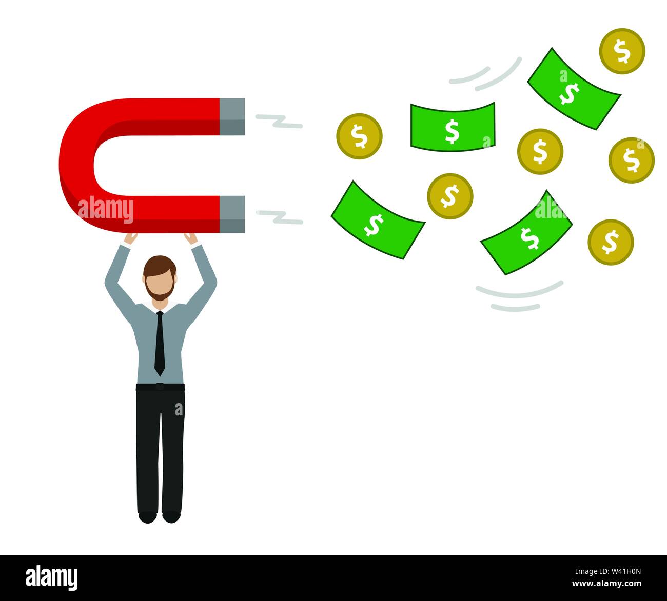 Magnet attracting people hi-res stock photography and images - Alamy