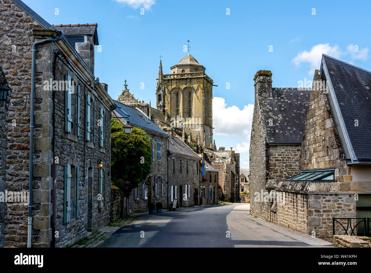 Saint Ronan church at Locronan labelled Les Plus Beaux Villages de ...