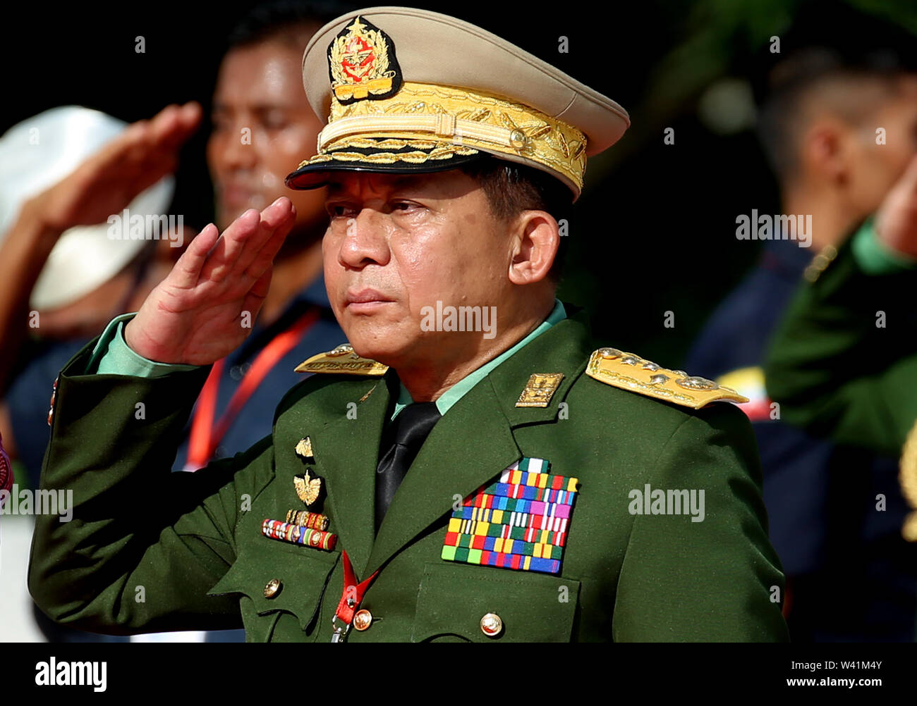 Commander aung san hi-res stock photography and images - Alamy