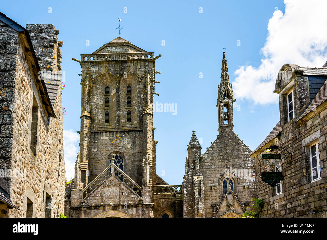 Saint Ronan church at Locronan labelled Les Plus Beaux Villages de ...