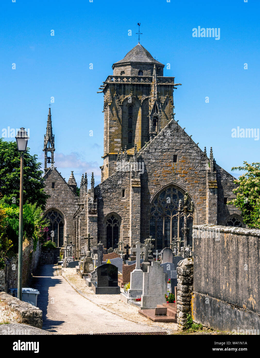 Saint Ronan church at Locronan labelled Les Plus Beaux Villages de ...