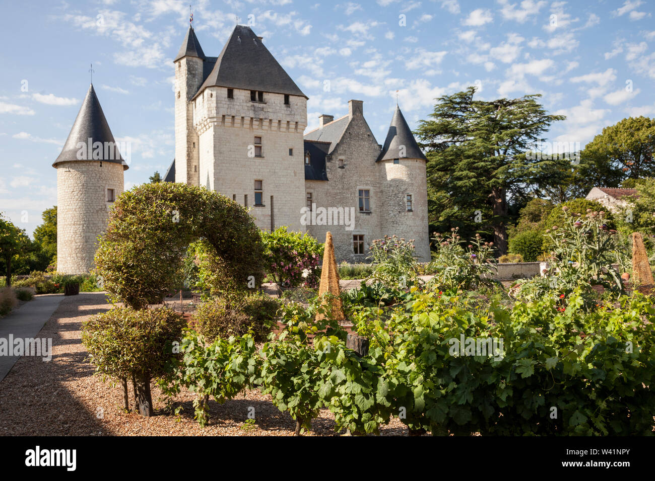 Chateau du Rivau, Loire Valley, France Stock Photo - Alamy