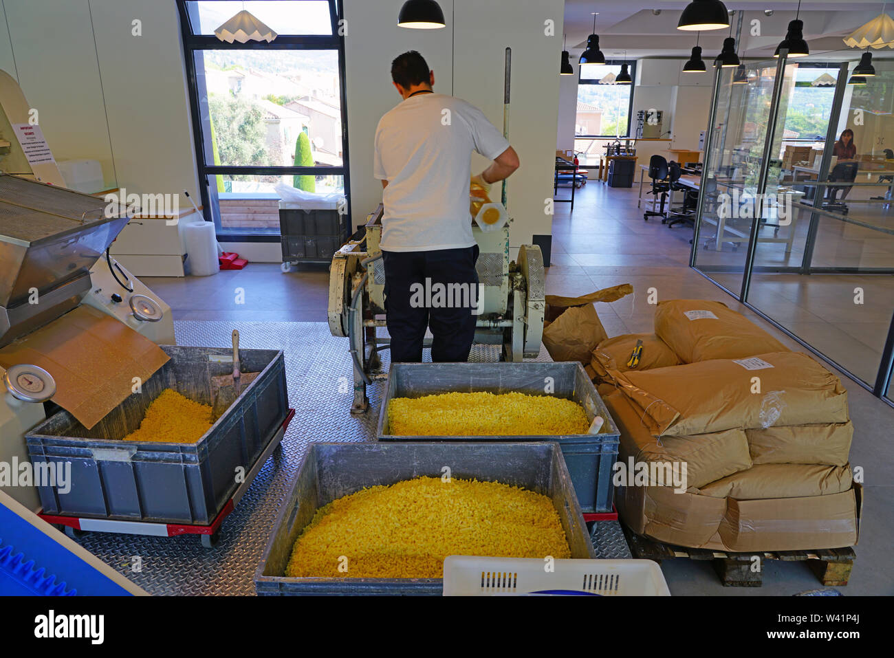 GRASSE, FRANCE -21 APR 2018- View of the Fragonard perfume museum and ...